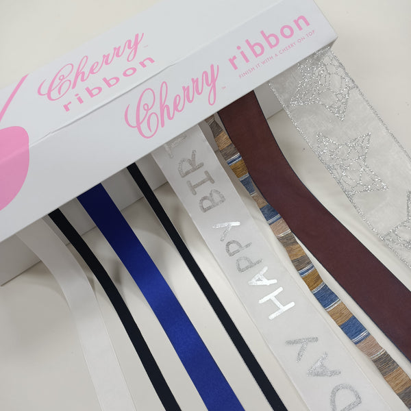 Winter Ribbon Bundle Box | Cherry Ribbon