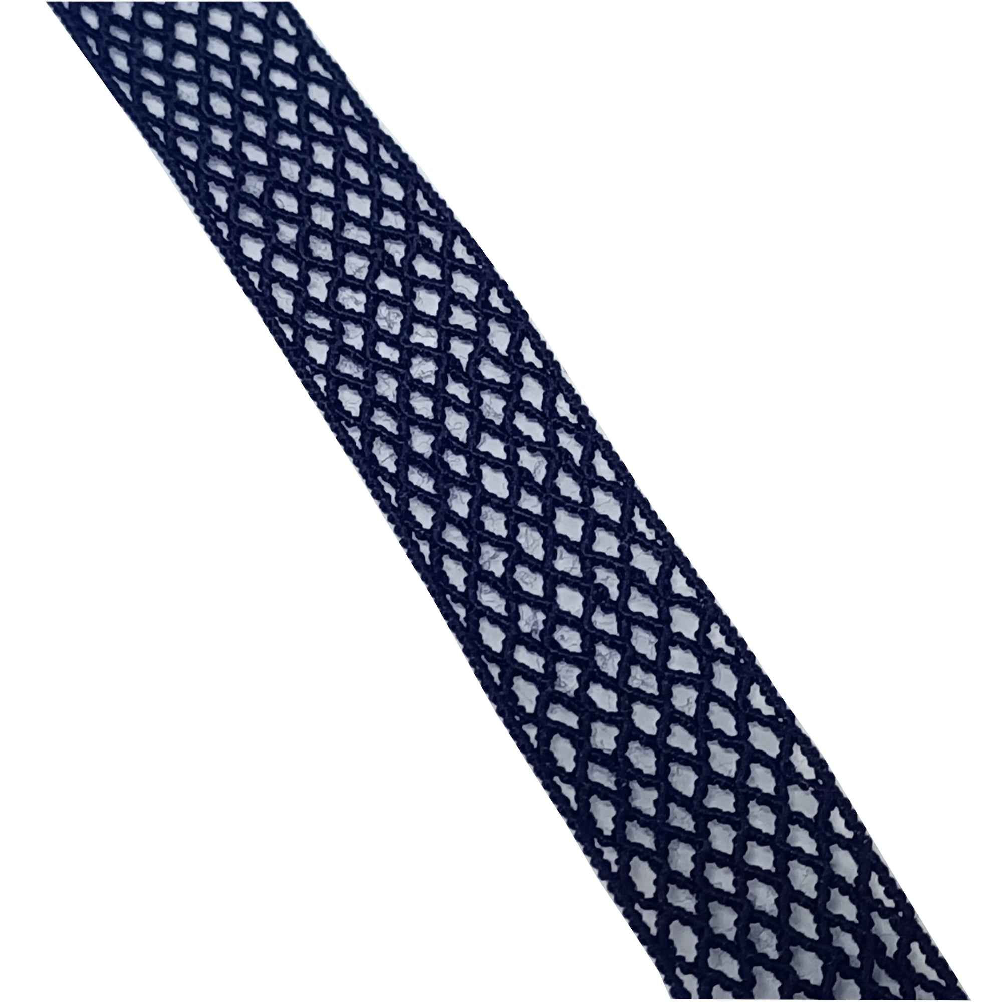 Stretch Fishnet Navy Ribbon - Cherry Ribbon