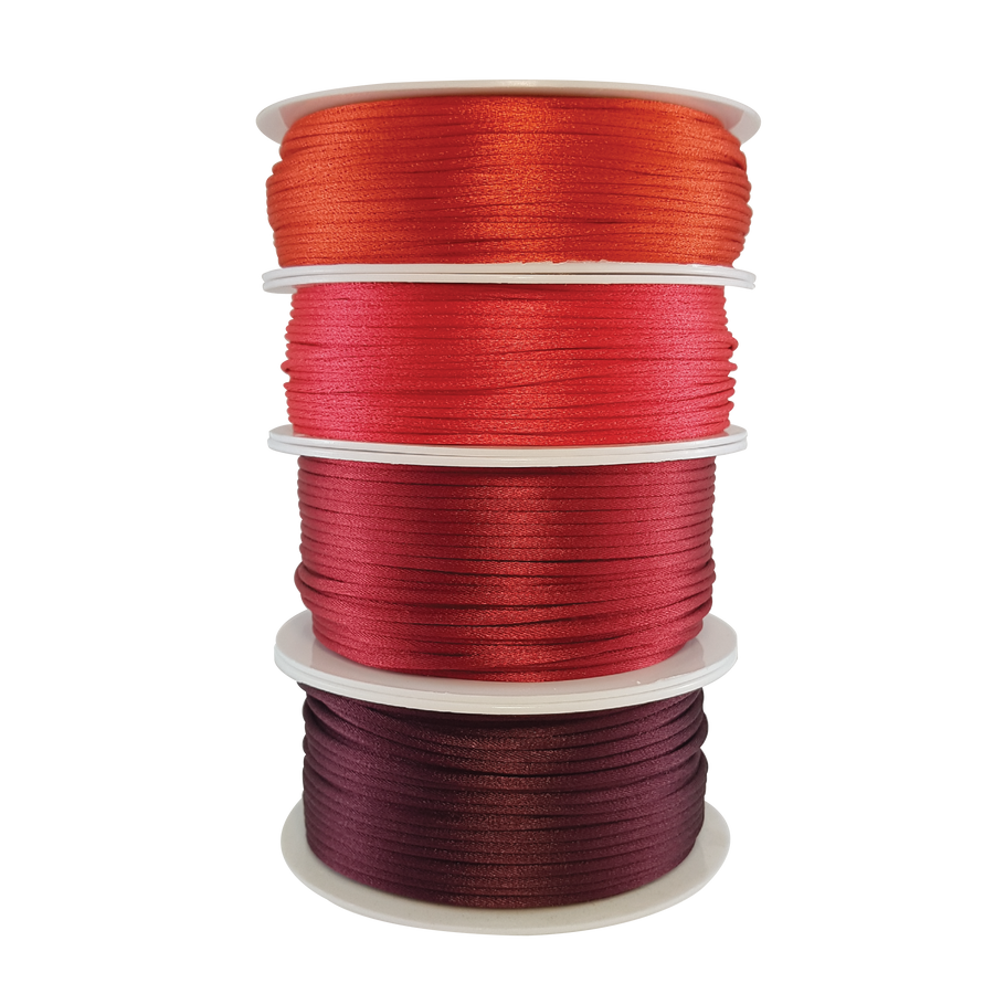 Red Ribbon | Printed Ribbon | Cherry Ribbon