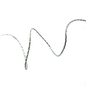 Twist Metallic Silver Cord 1MM | Cherry Ribbon